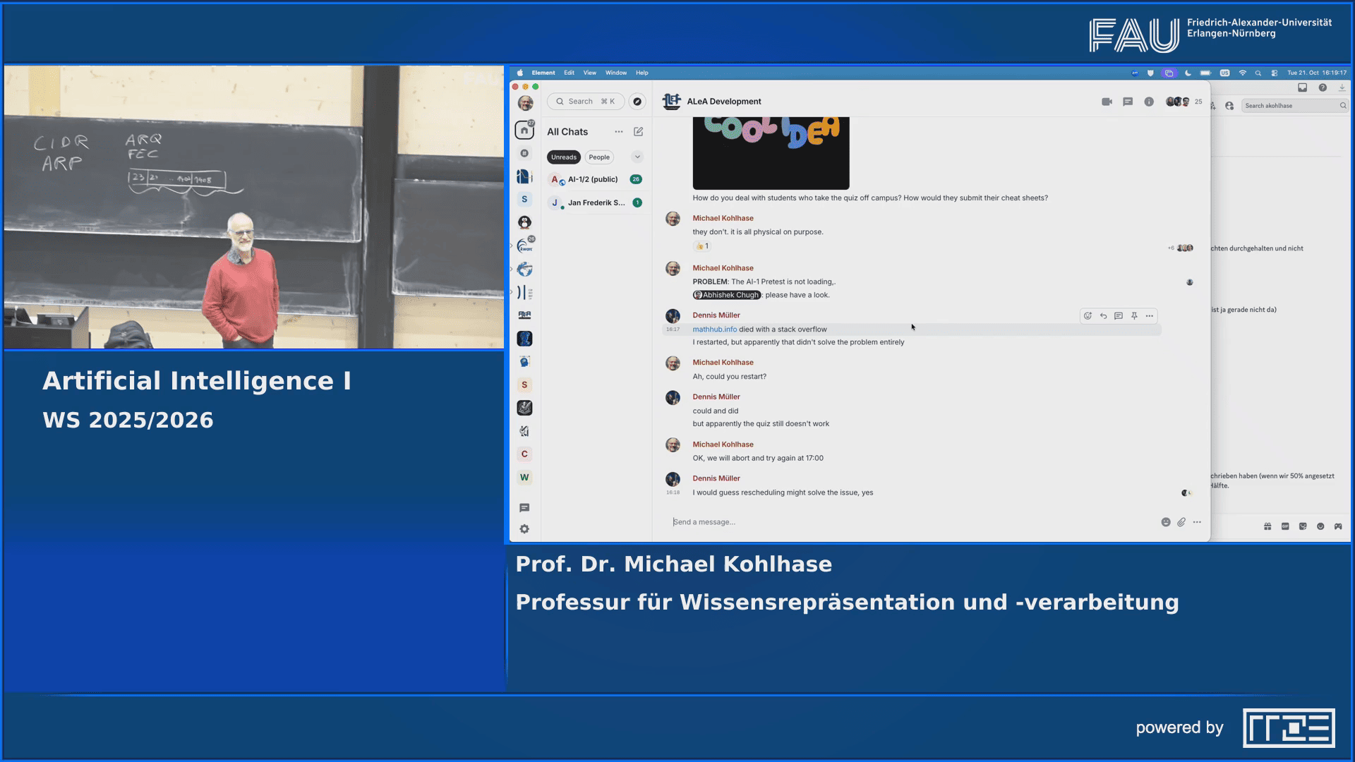 Das Videoportal der FAU