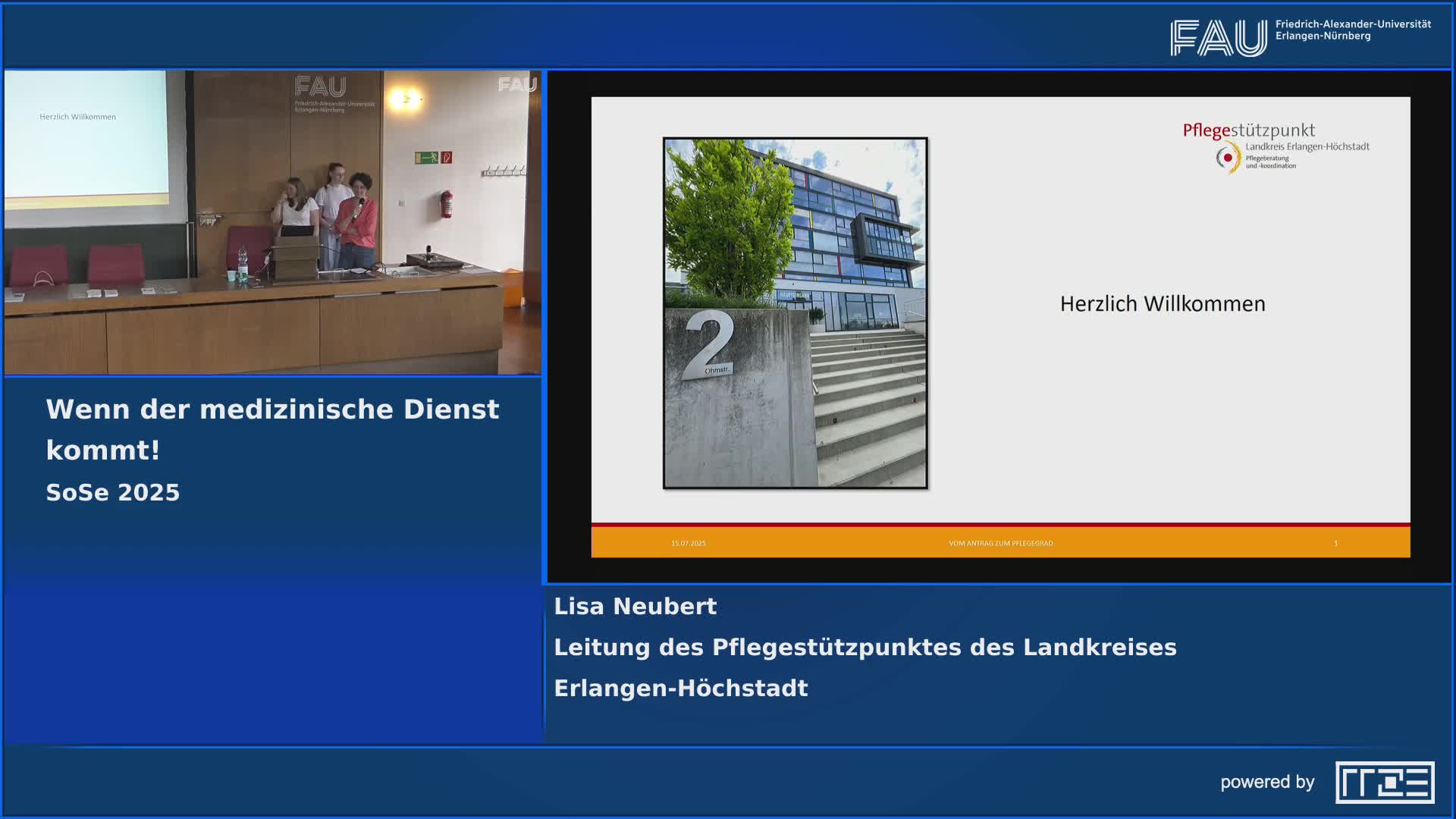 Das Videoportal der FAU