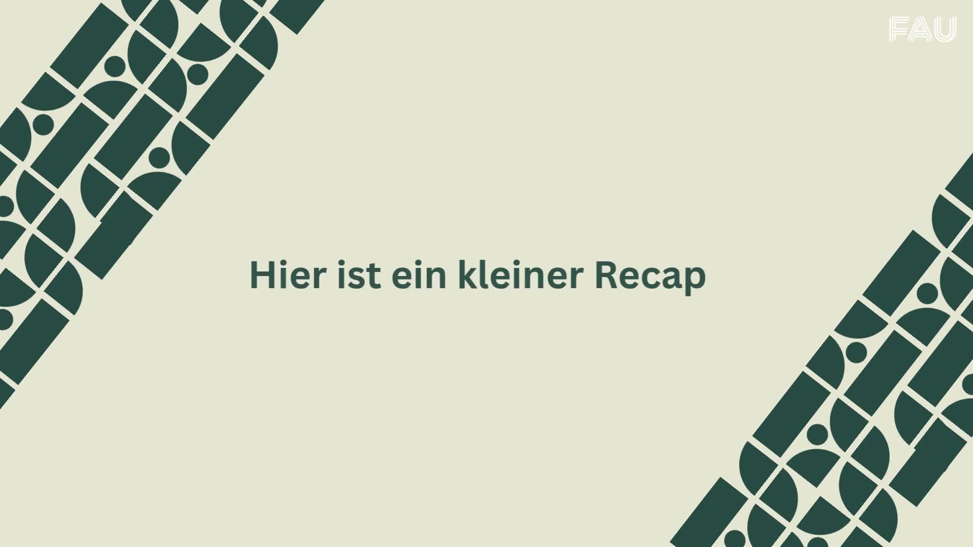 Das Videoportal der FAU