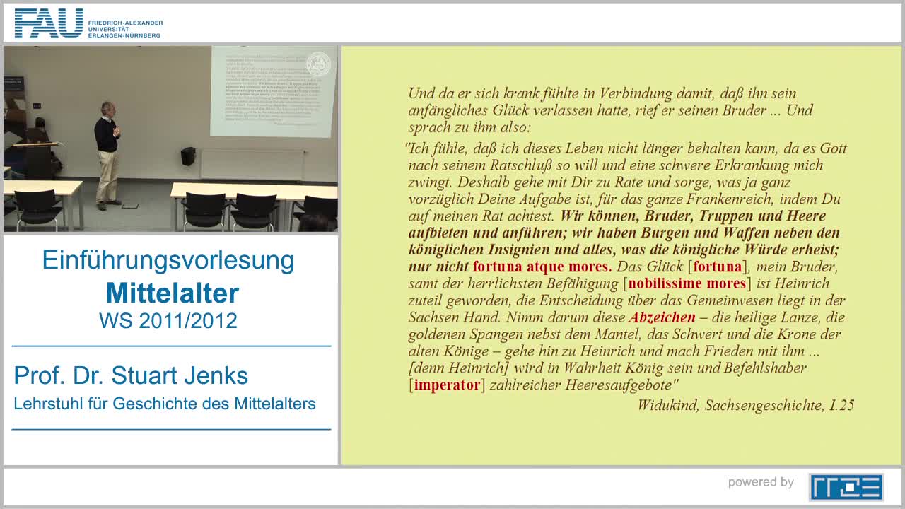 Das Videoportal der FAU