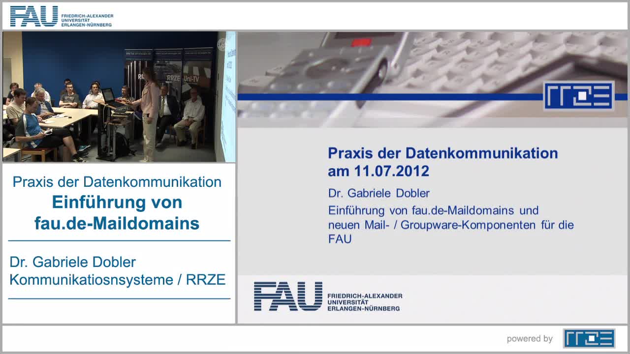 Das Videoportal der FAU